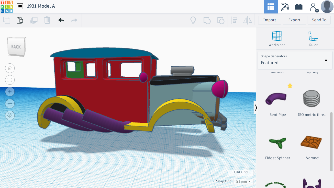 How to Make a Model a and Scene Using Tinkercad : 33 Steps (with ...