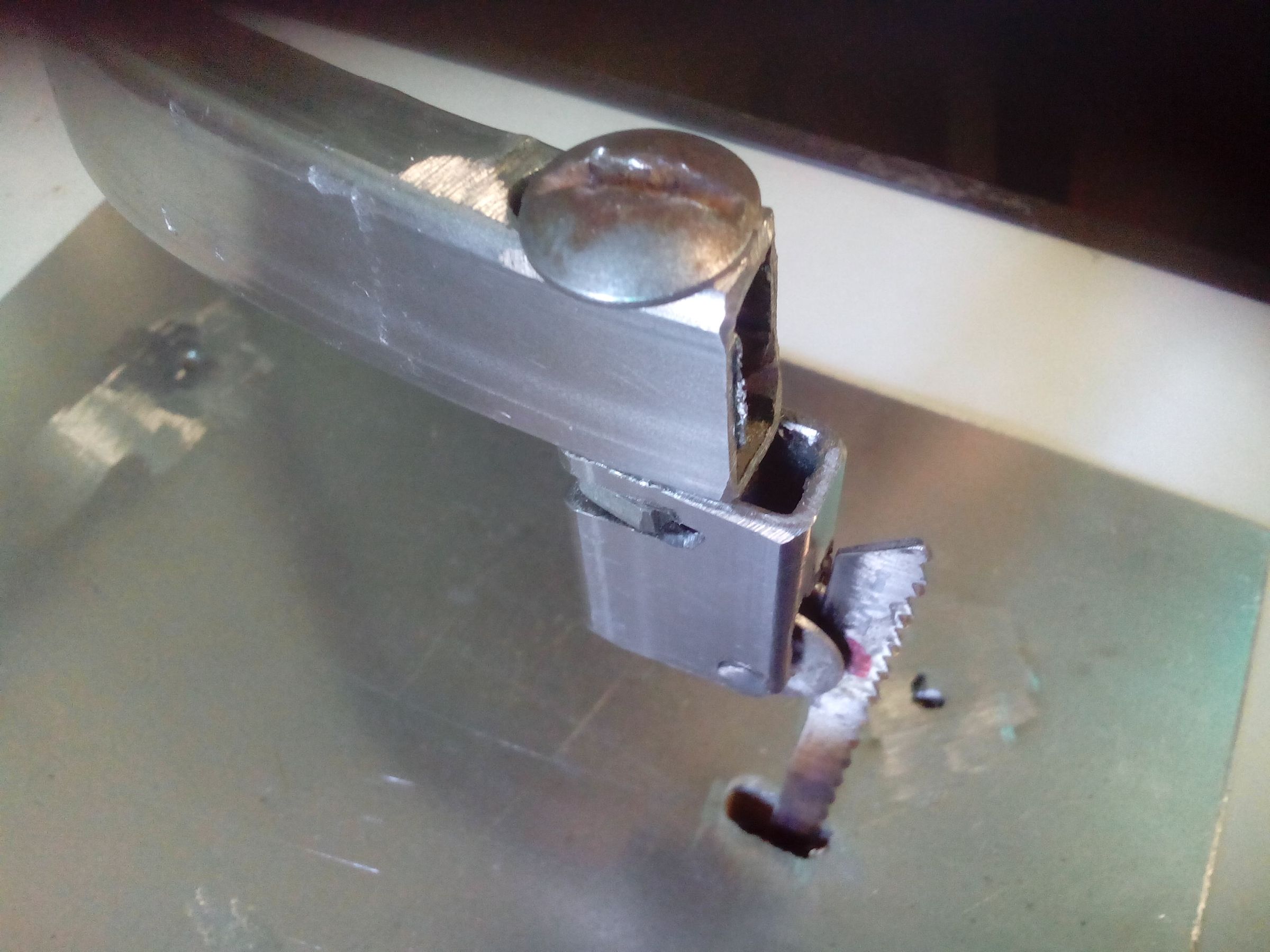 Convert Washing Machine Chassis in Jig Saw and Hand Saw Table : 8 Steps ...