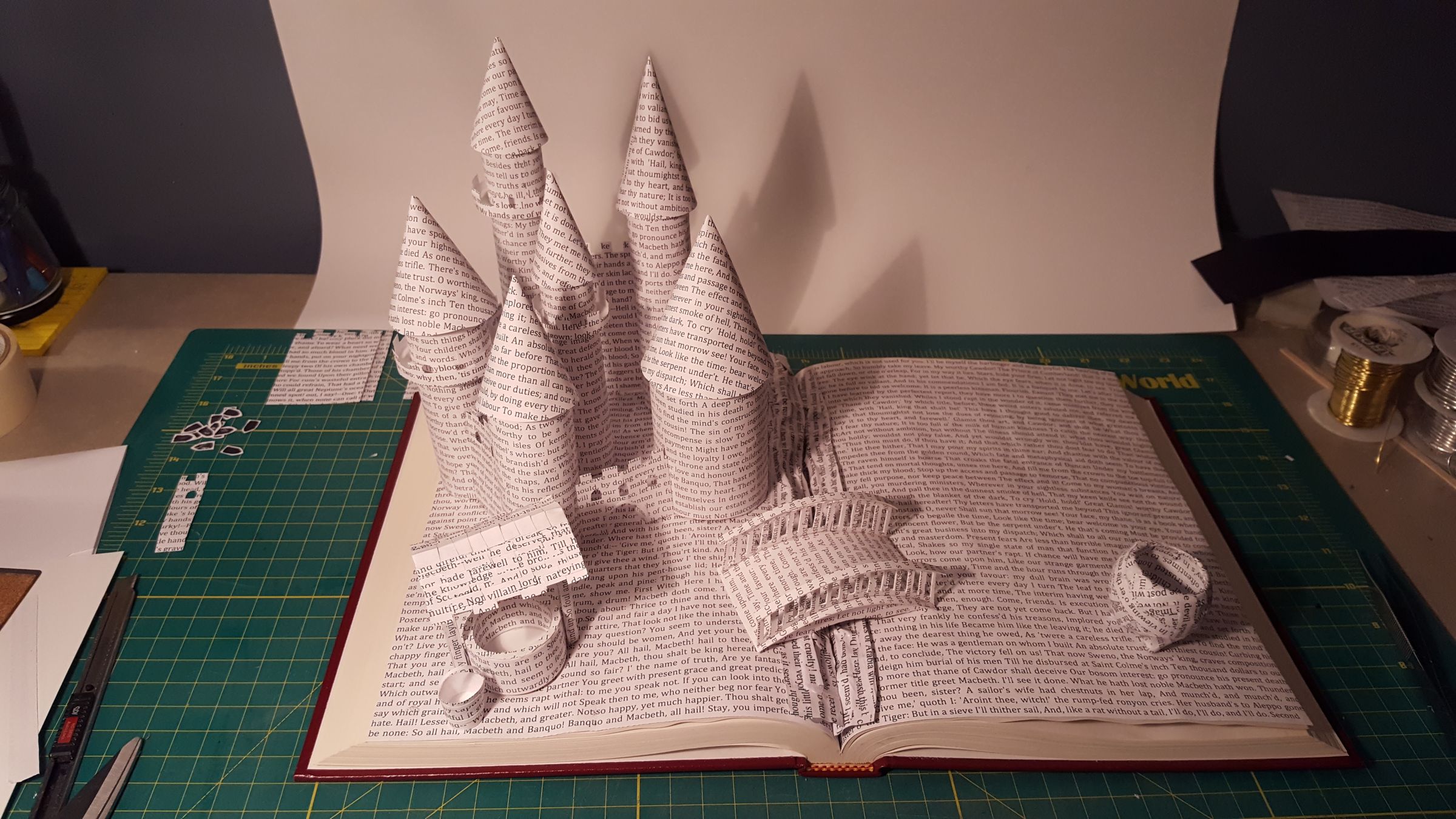 Book Diorama Made From a Book : 7 Steps (with Pictures) - Instructables