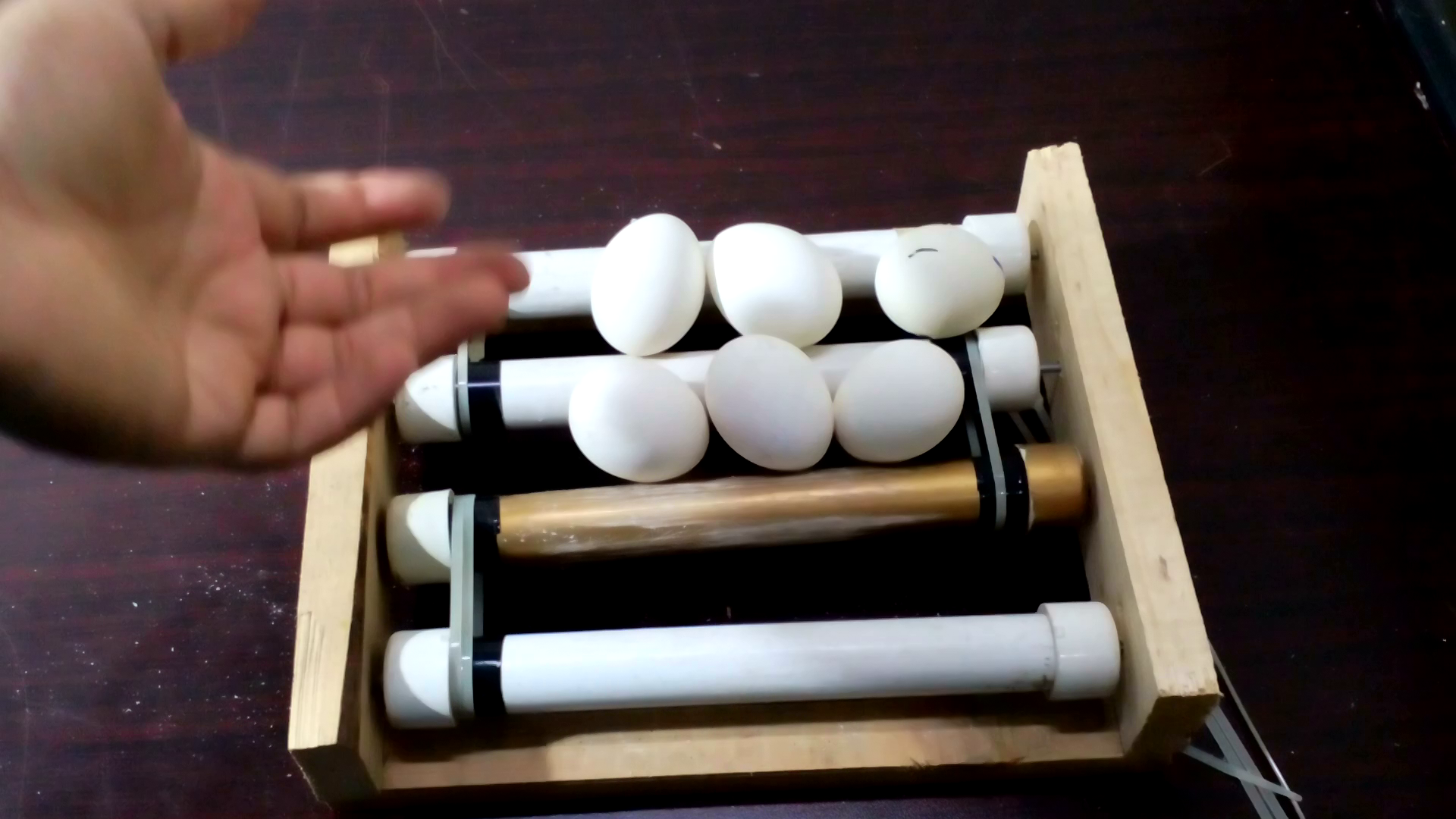 How to Make Automatic Rotating Egg Tray From PVC and Wood : 5 Steps ...