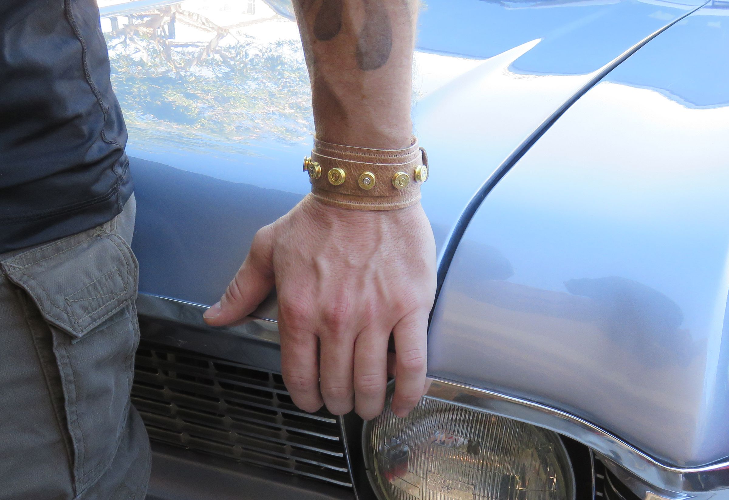 Bullet Studded Leather Cuff : 7 Steps (with Pictures) - Instructables