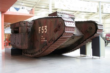Model of a Mark I Tank : 11 Steps - Instructables