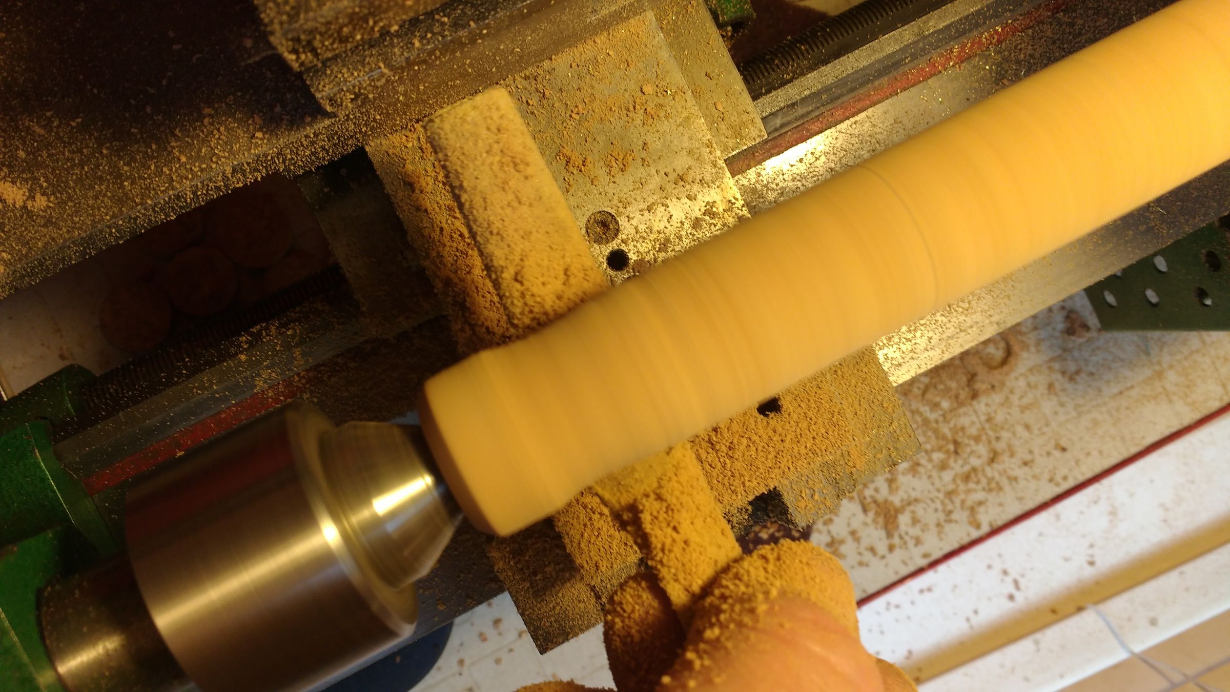 Wine Cork Fishing Rod Grip Made on a Metalworking Lathe : 9 Steps (with ...