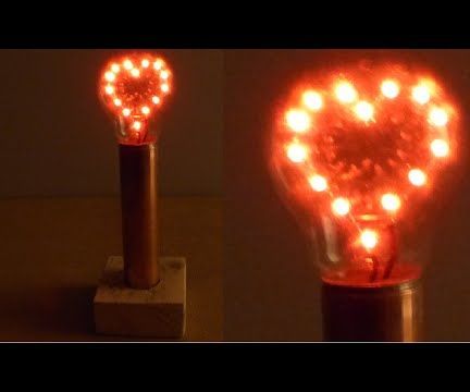 LED Heart Light Bulb Lamp for Valentine's Day : 14 Steps (with Pictures ...