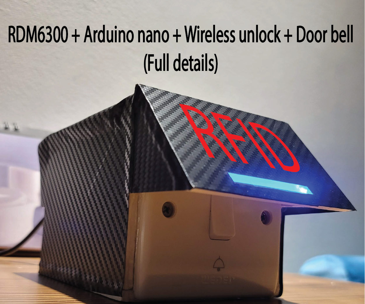 Creating a Proper RFID Security System Using RDM6300, Wireless Unlock ...