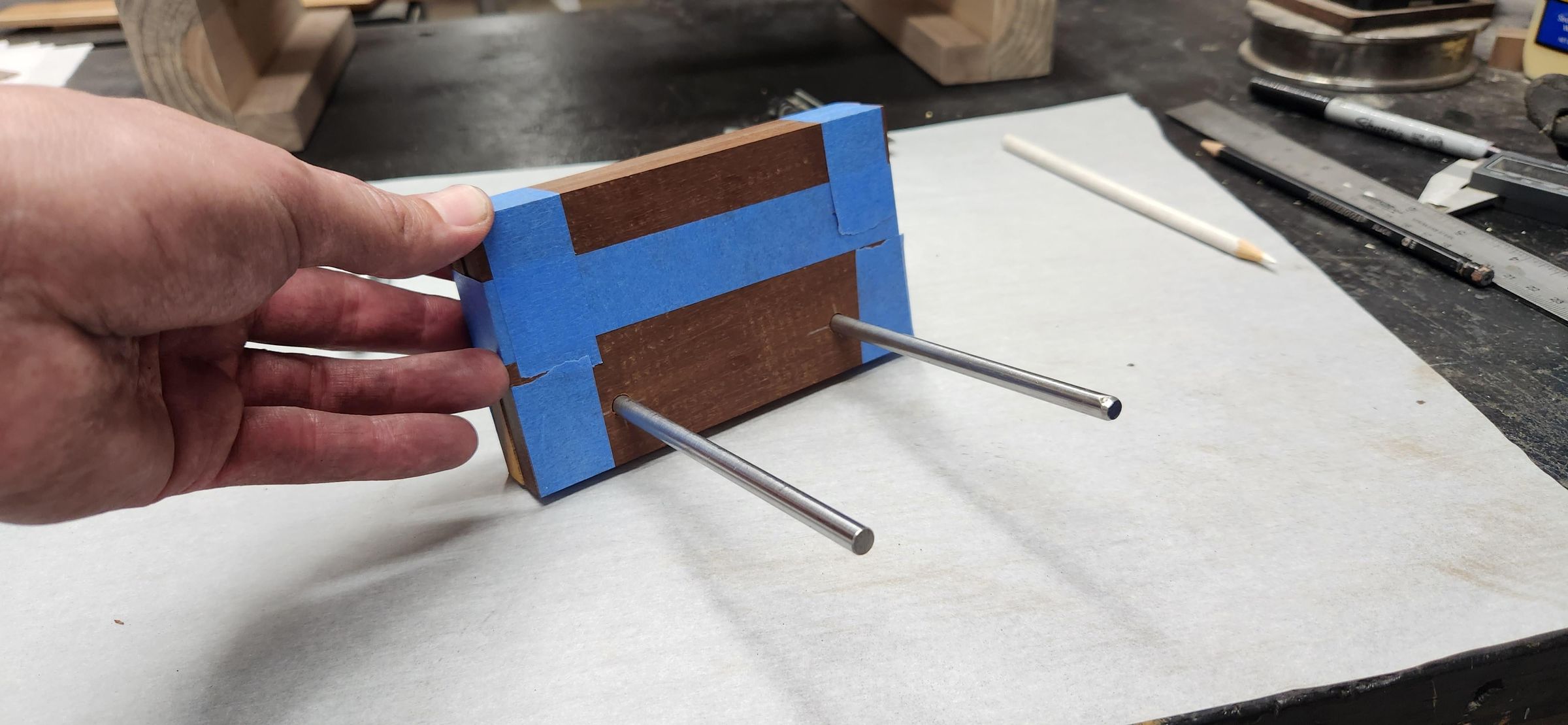 Small Woodworking Vice for My Mini Tabletop Workbench : 30 Steps (with ...