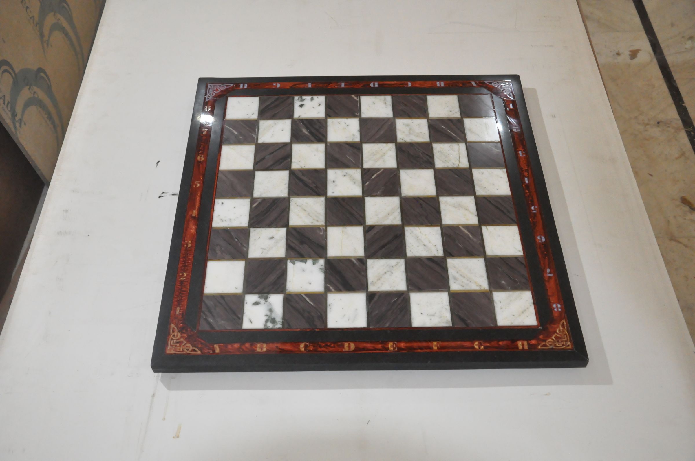 Stone Chess Board Build From Scrap : 9 Steps (with Pictures ...