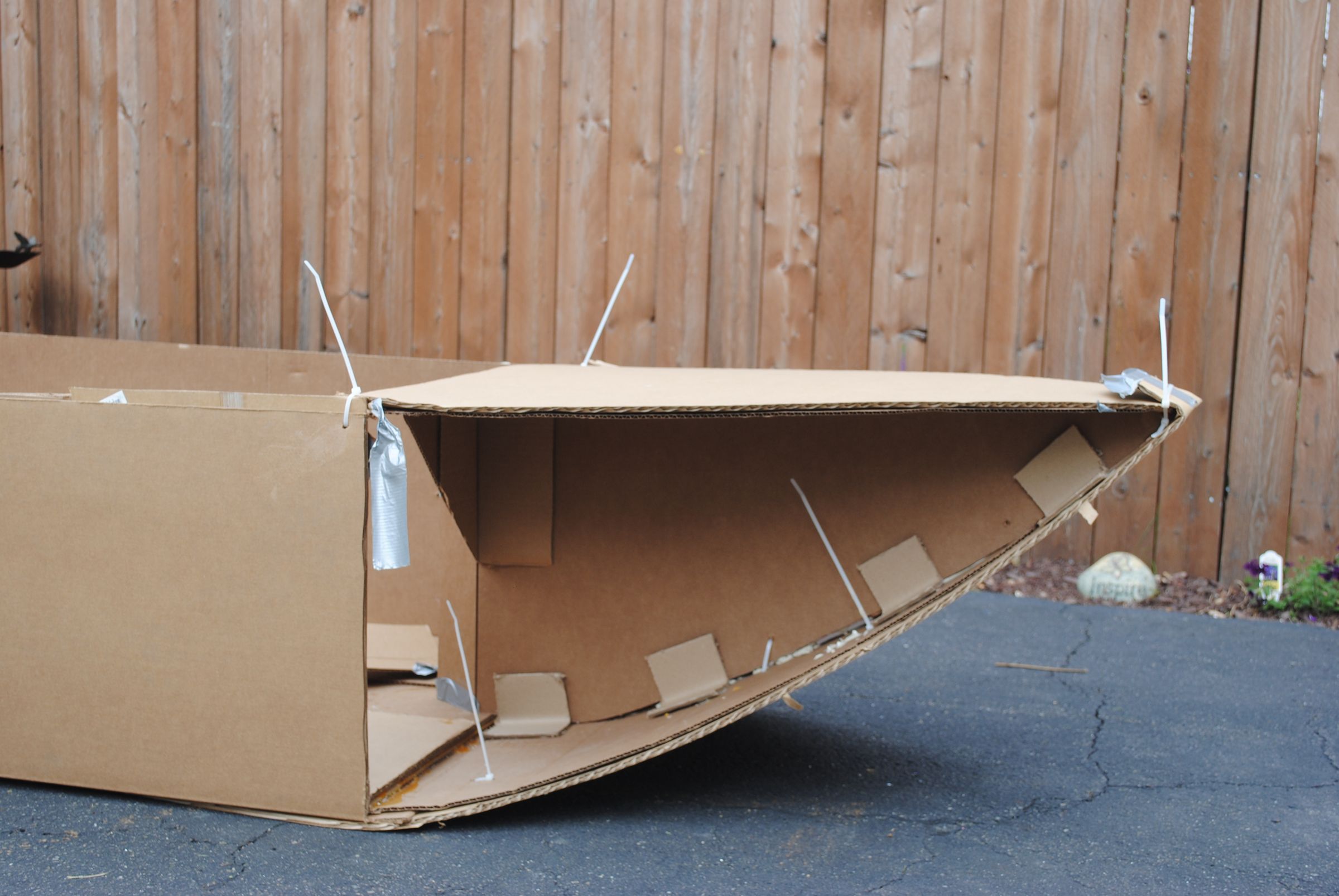 Make a Cardboard Dragon Boat! : 7 Steps (with Pictures) - Instructables