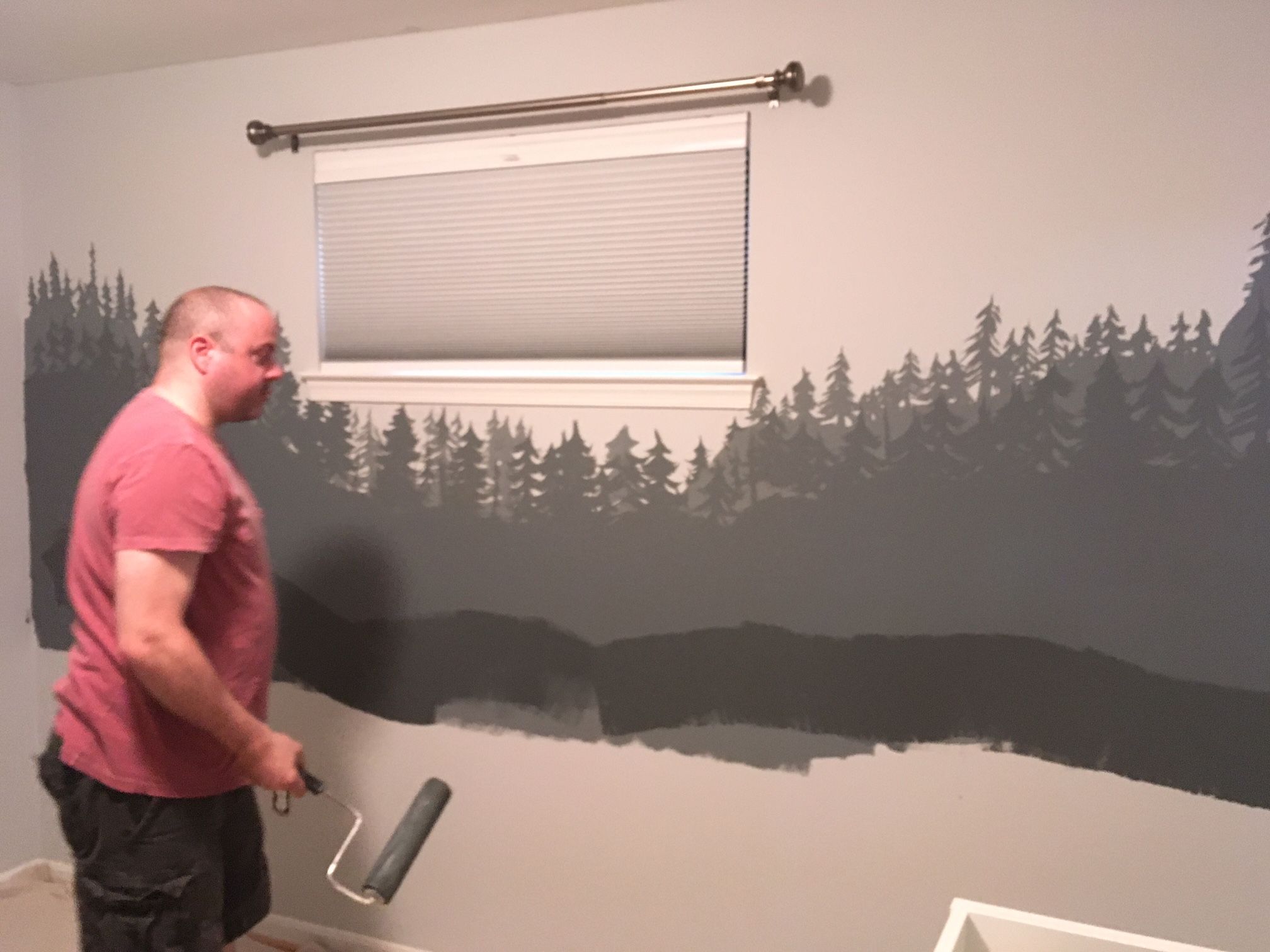 Make Your Own Forest Wall Mural : 7 Steps (with Pictures) - Instructables