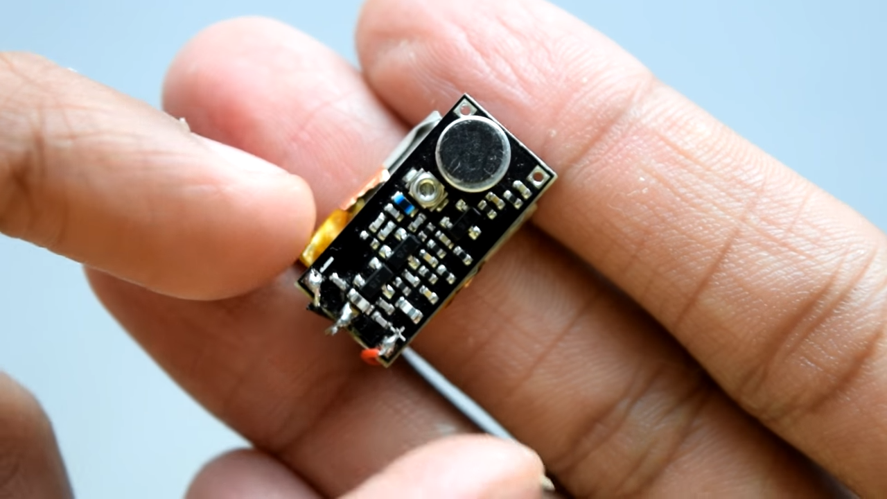 DIY Mini Spy FM Radio Transmitter - Smallest FM Transmitter Ever : 5 ...