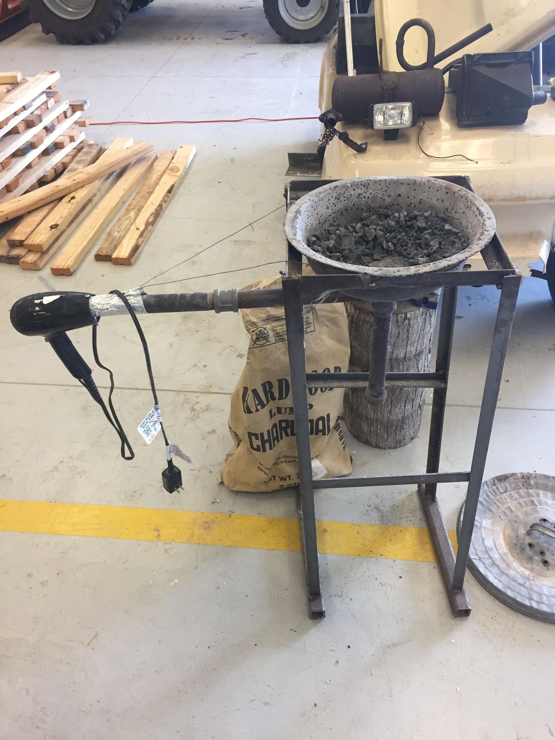 Homemade Forge : 5 Steps (with Pictures) - Instructables