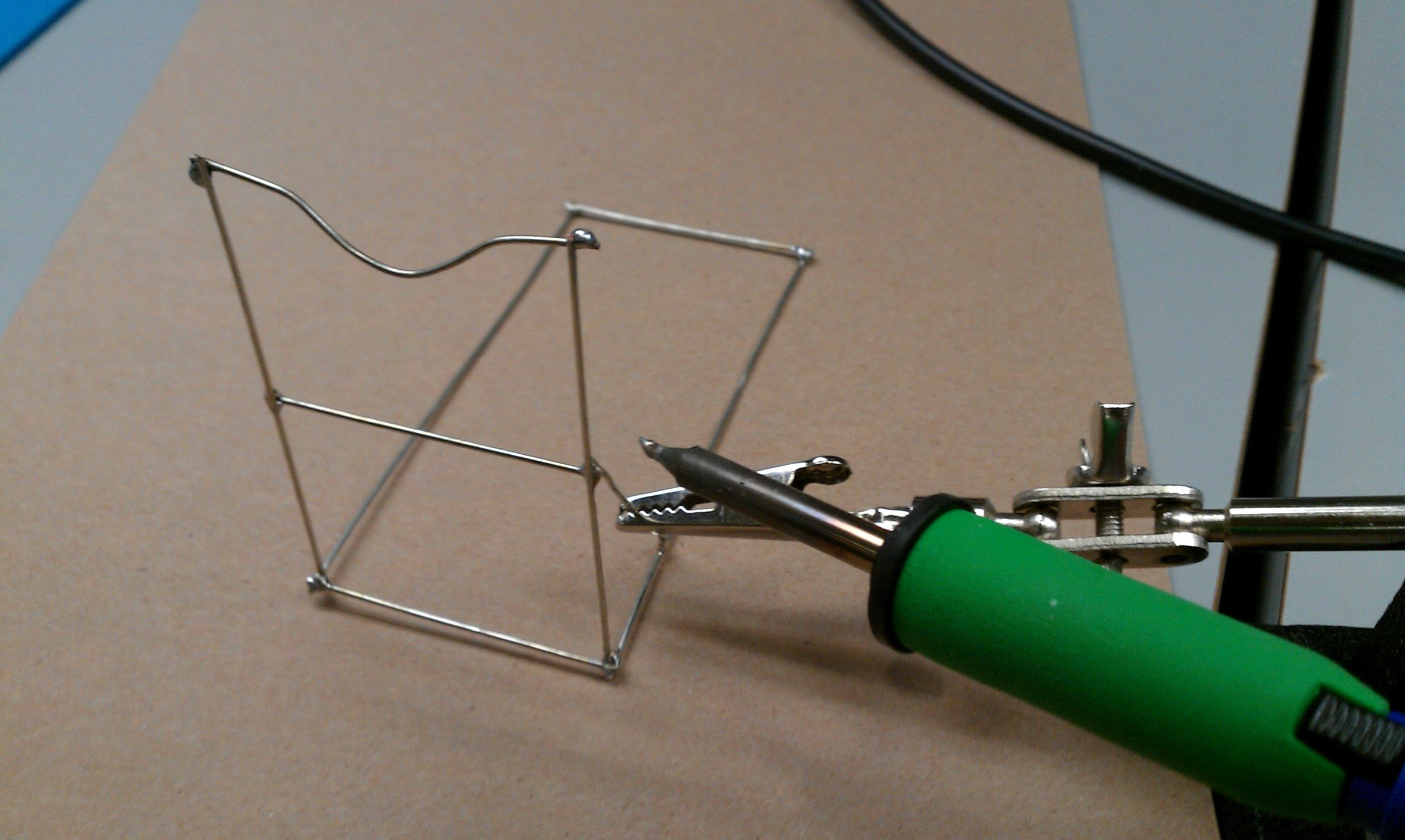 Soldering Iron Stand (Made Out of Wire) : 8 Steps (with Pictures ...