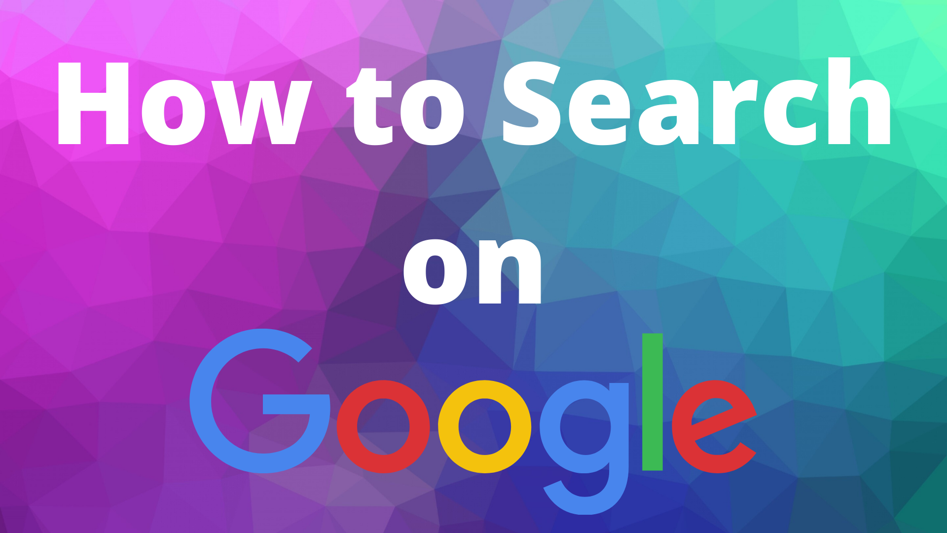 How to Search on Google : 7 Steps - Instructables