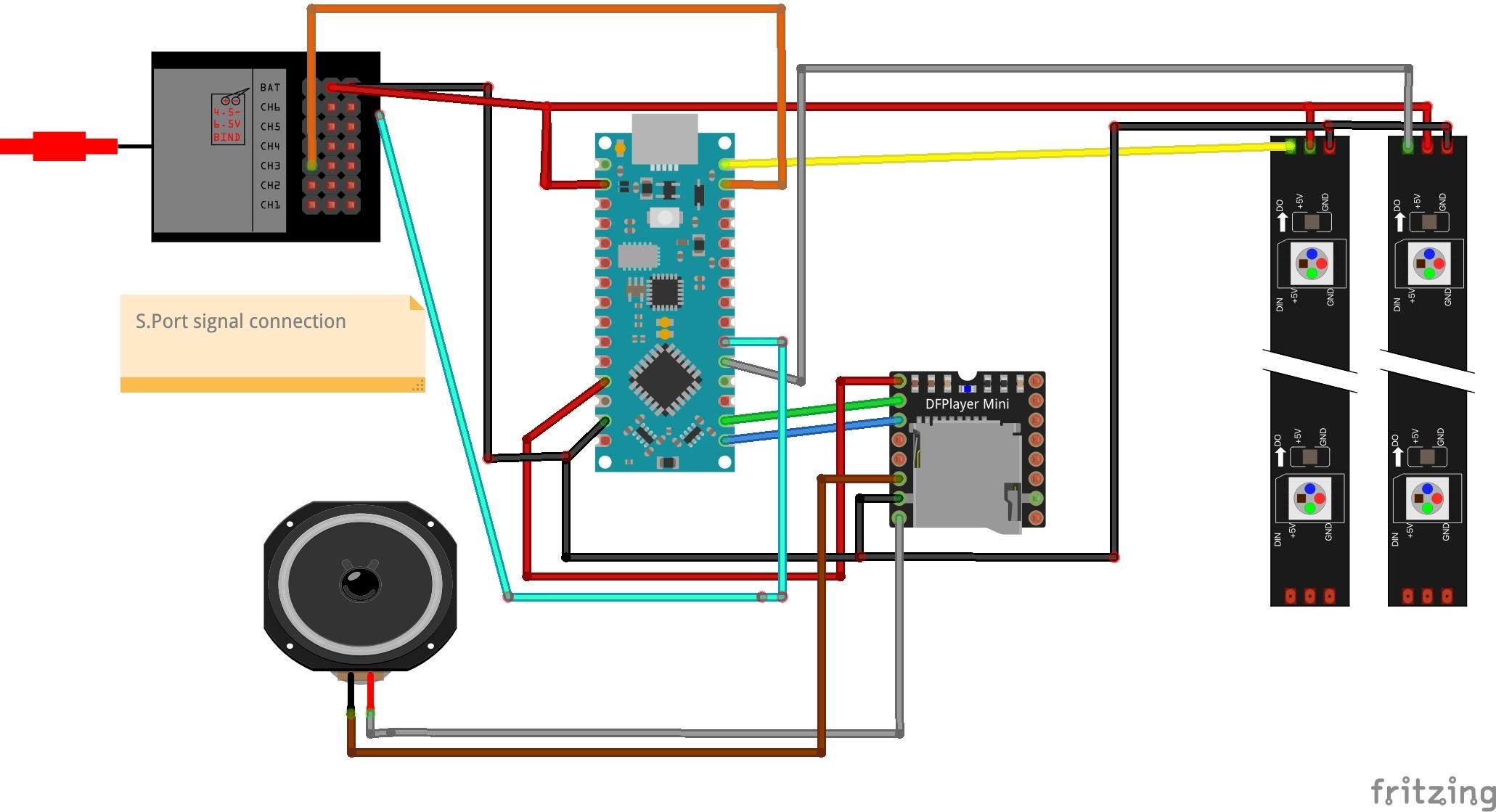 RC Knight Rider KITT Car With Touchscreen Lua Script (EdgeTX) Control ...