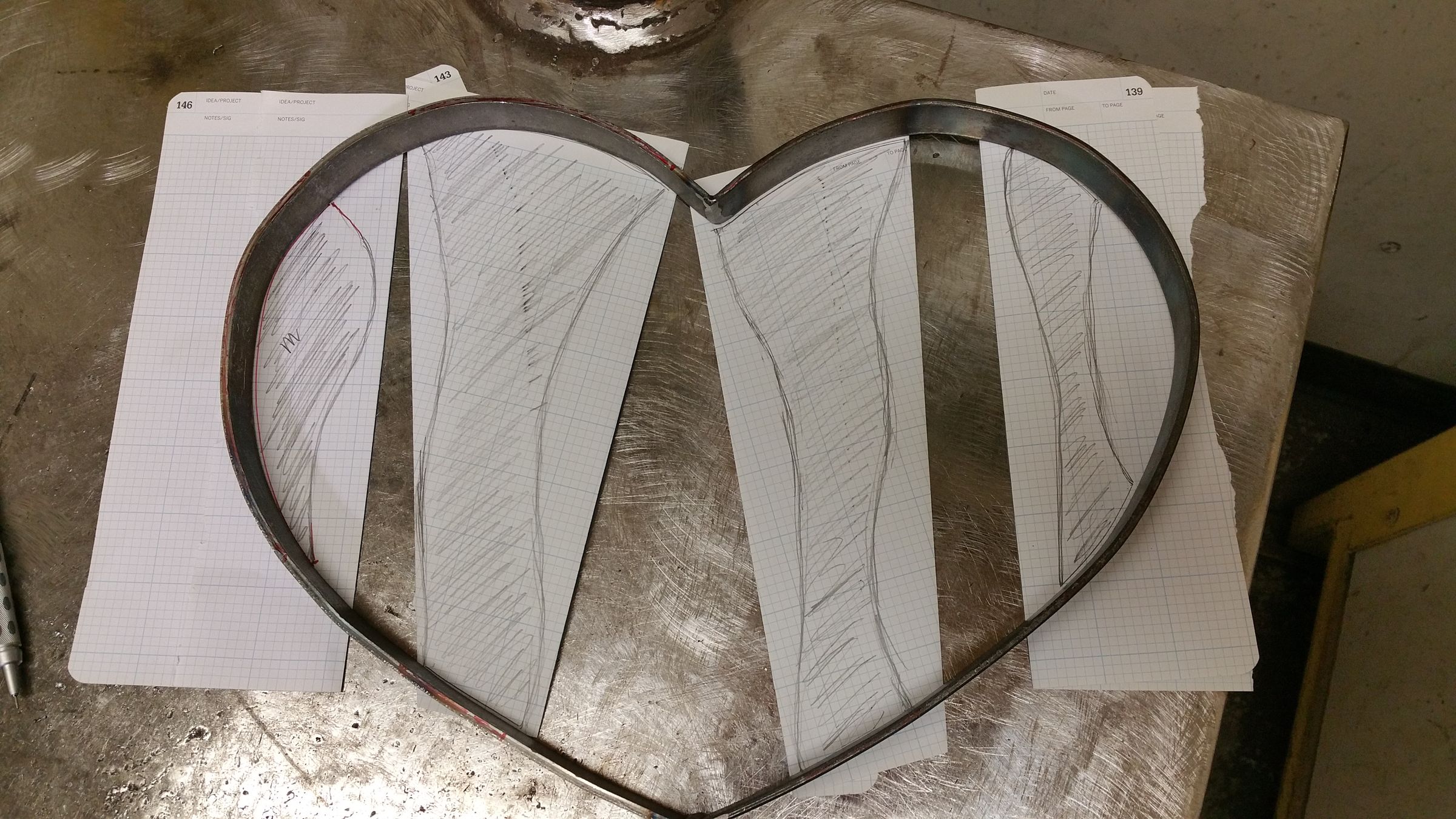 Steel Heart and Fused Glass Sculpture : 6 Steps (with Pictures ...