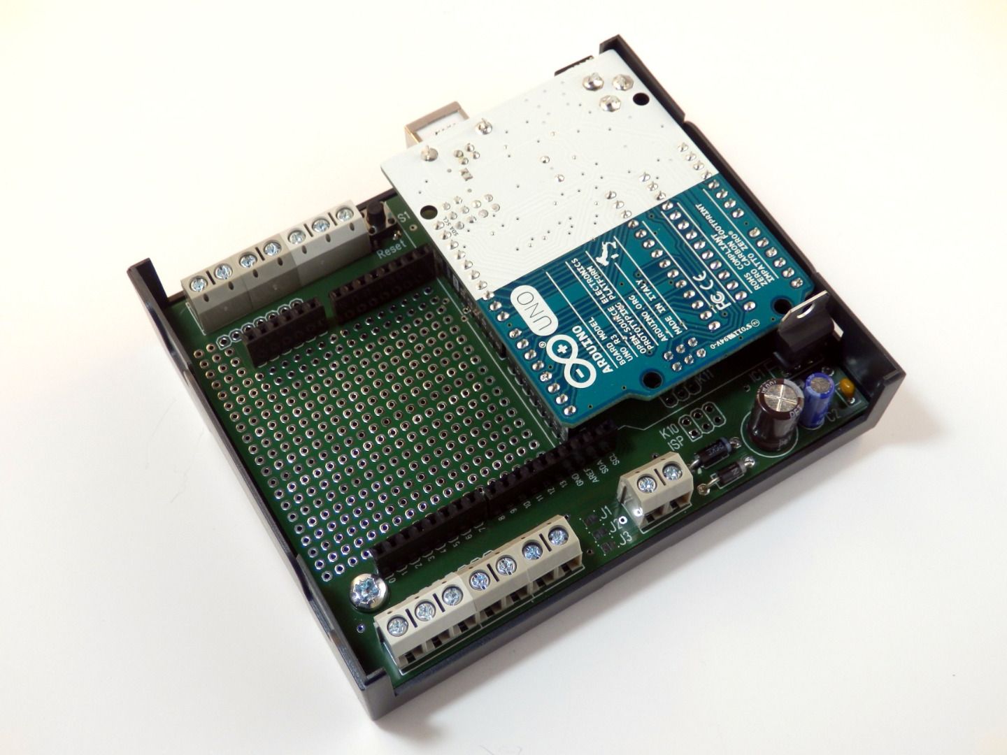 Arduino UNO / Arduino 101 DIN Rail Enclosure & Breadboard : 9 Steps ...