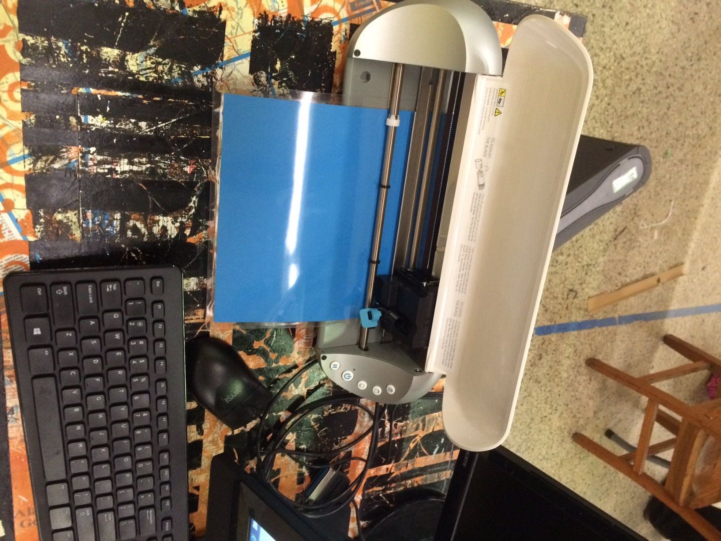 Robot Logo for Cornhole Game Using Silhouette Portrait : 9 Steps ...