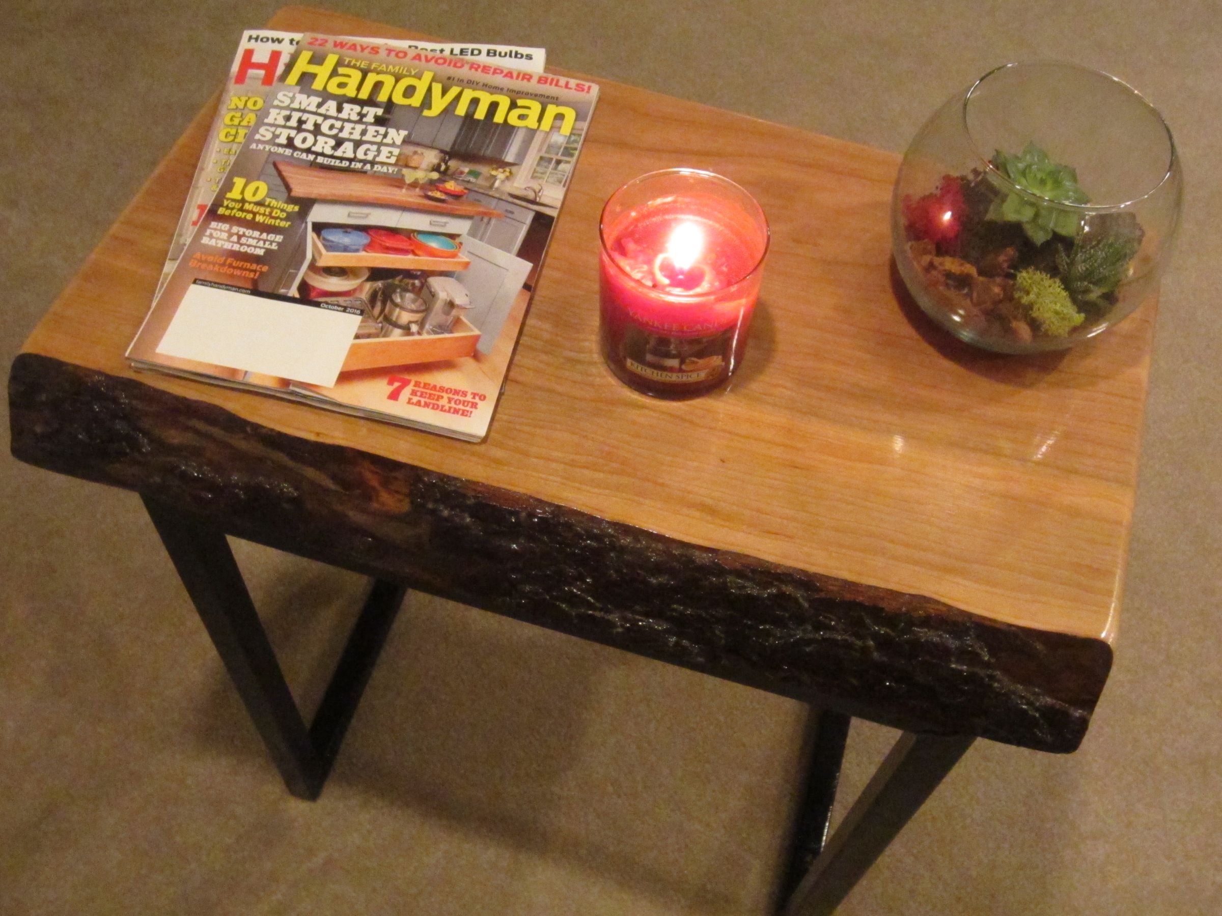 Custom Live Edge Table : 8 Steps (with Pictures) - Instructables