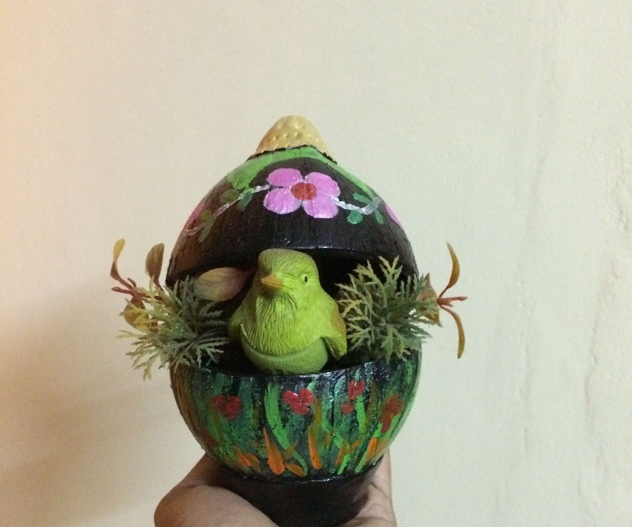 Coconut Shell Showpiece - Instructables