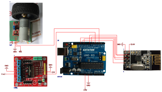 The NRF24L01 Wireless Motor Speed Control System With Arduino : 5 Steps - Instructables