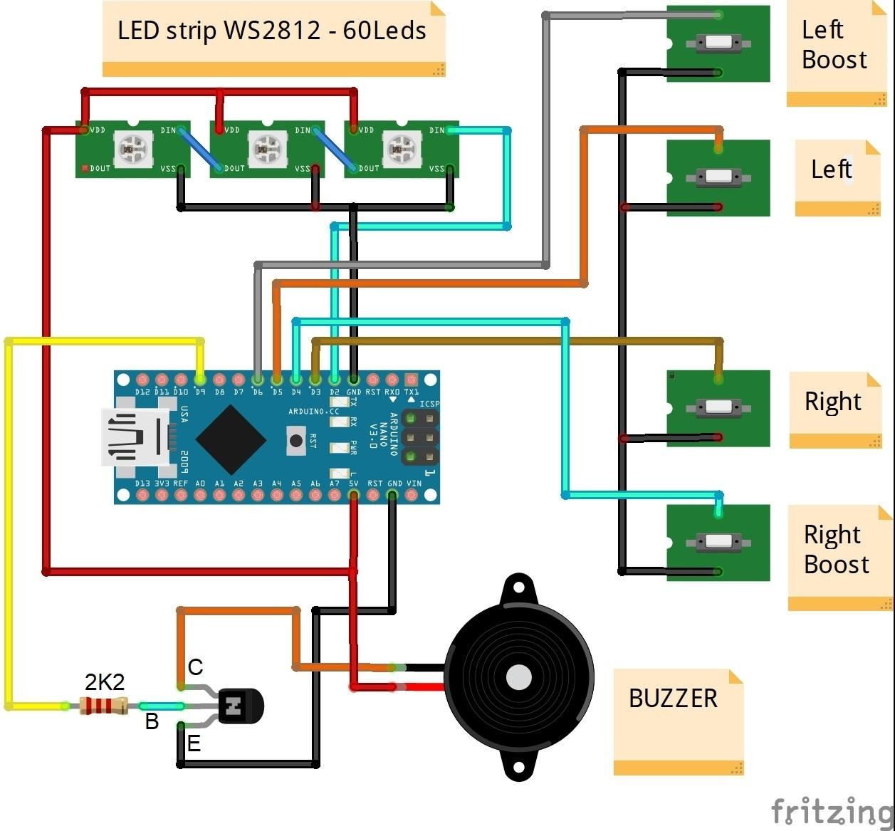 DIY Arduino 1D Pong Game With WS2812 Led Strip - Instructables