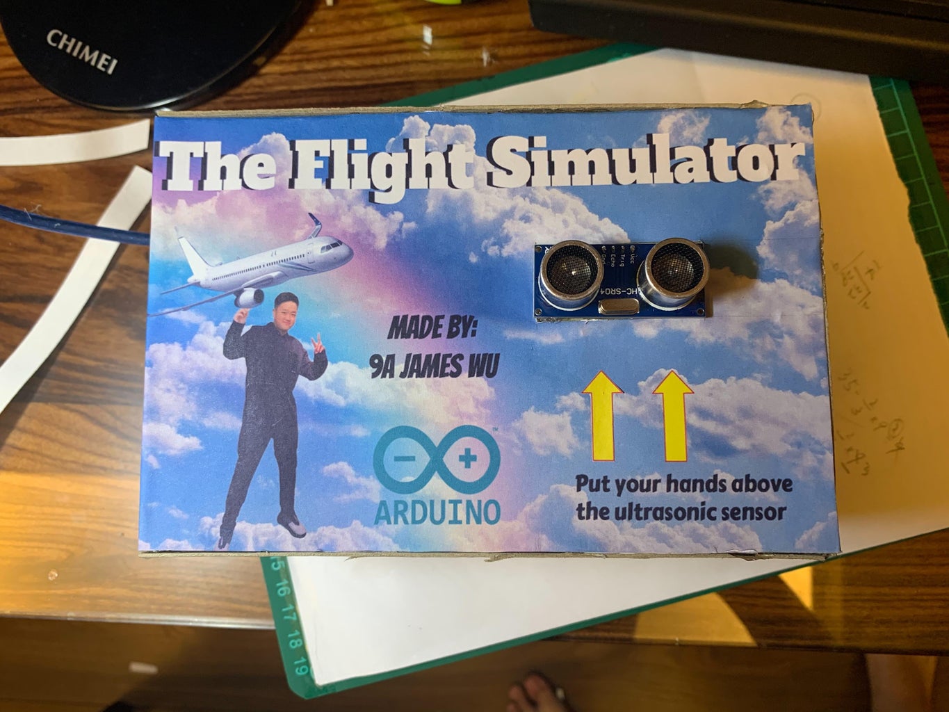 Arduino Simple Flying Games By James Wu 5 Steps Instructables