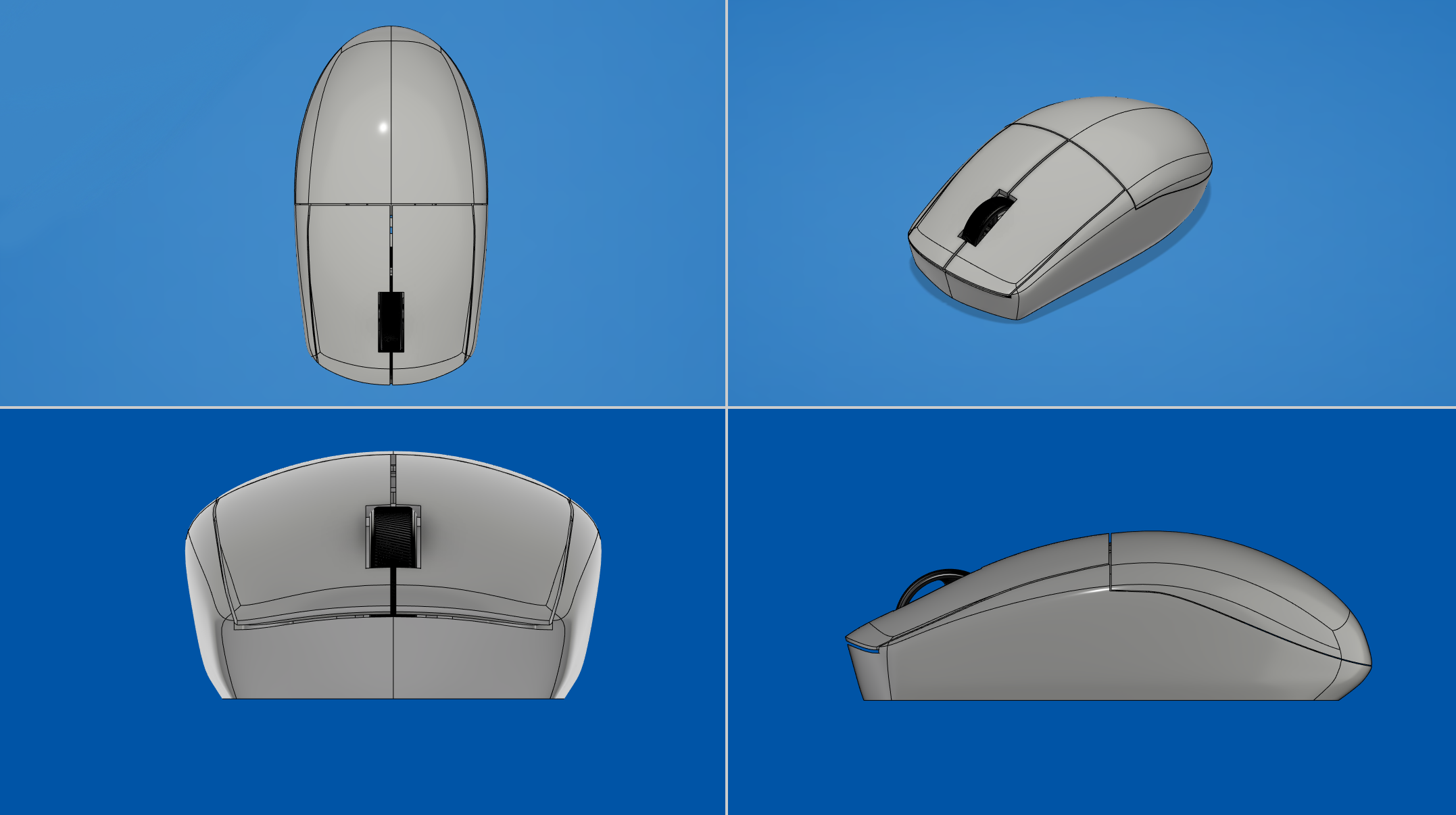 Z100s, 3D Printed Symmetric Wireless Mouse Guide - Instructables