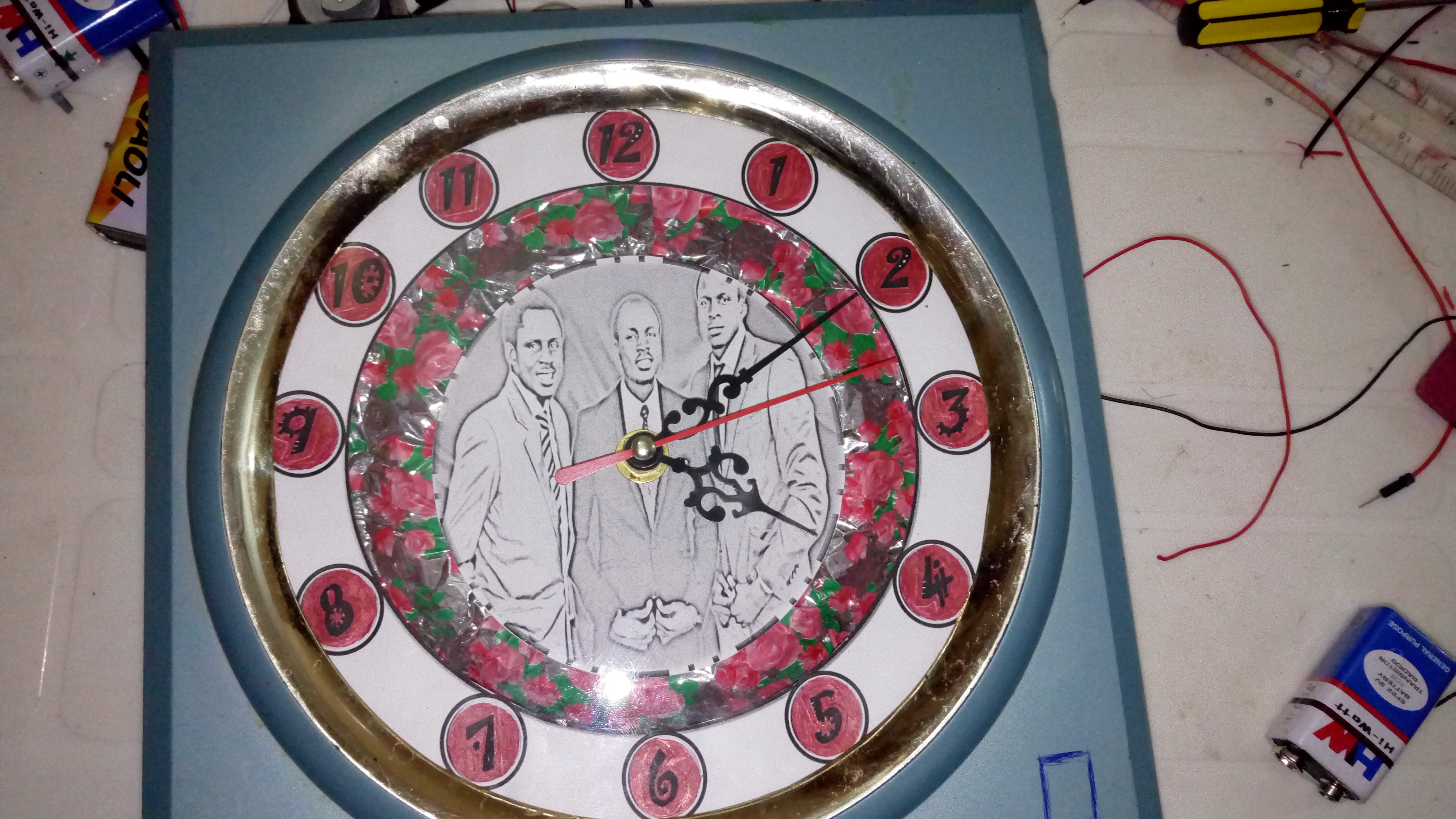 LED Wall Clock : 8 Steps (with Pictures) - Instructables