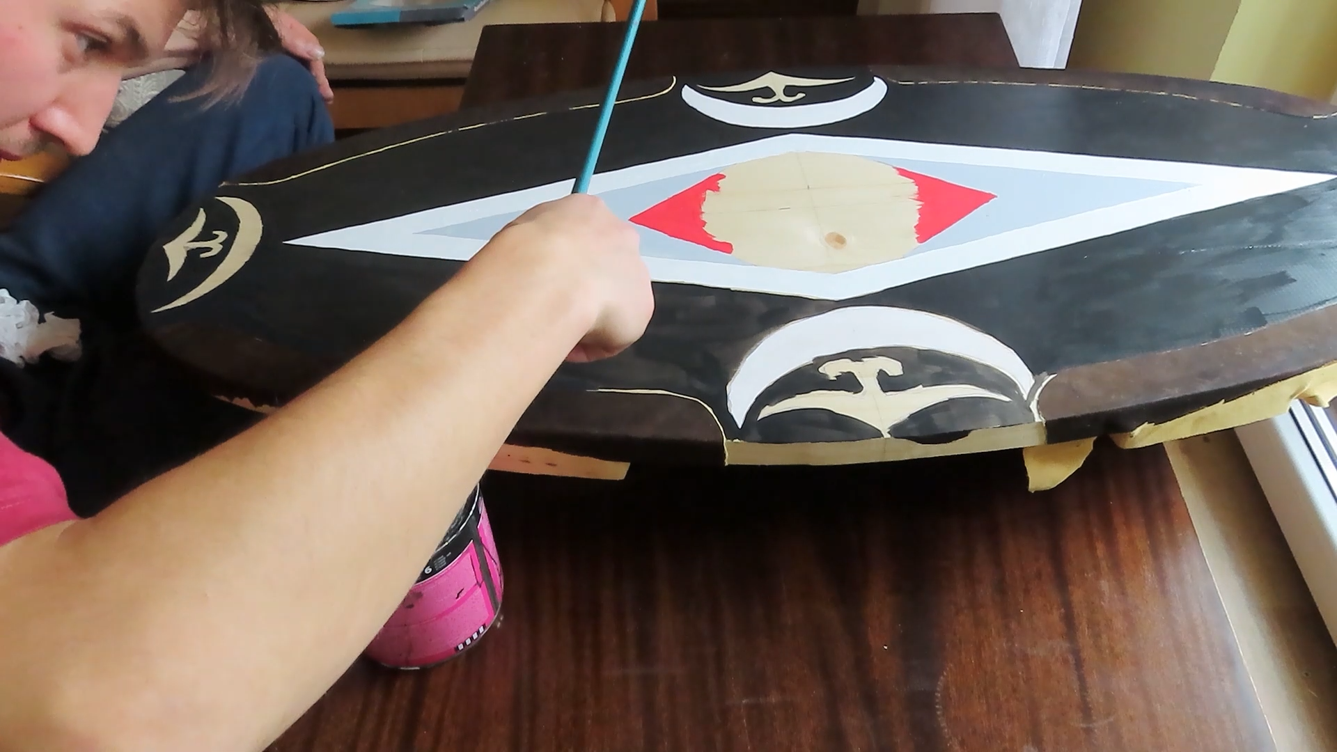 European Shield. Dacian Shield.How to Make a Wooden Shield Easily? : 6 ...