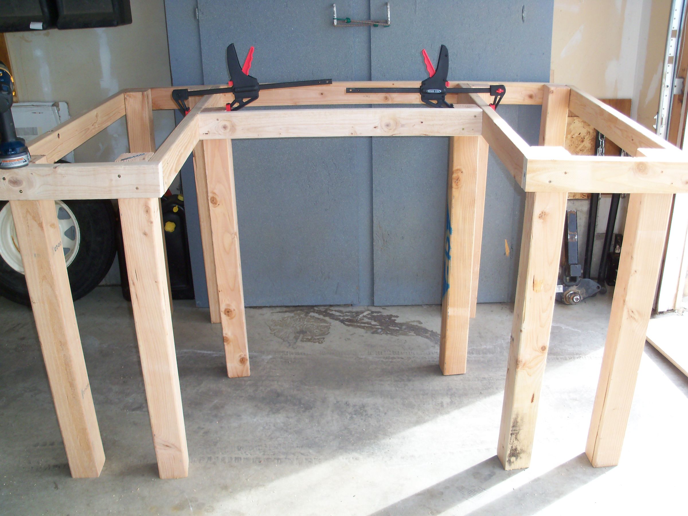 Wrap Around Workbench Under $100 : 4 Steps (with Pictures) - Instructables