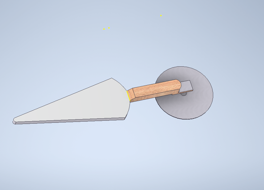 Pizza Cutter/Spatula - CAD Contest, Kyle, Aashiv, Derby : 5 Steps ...