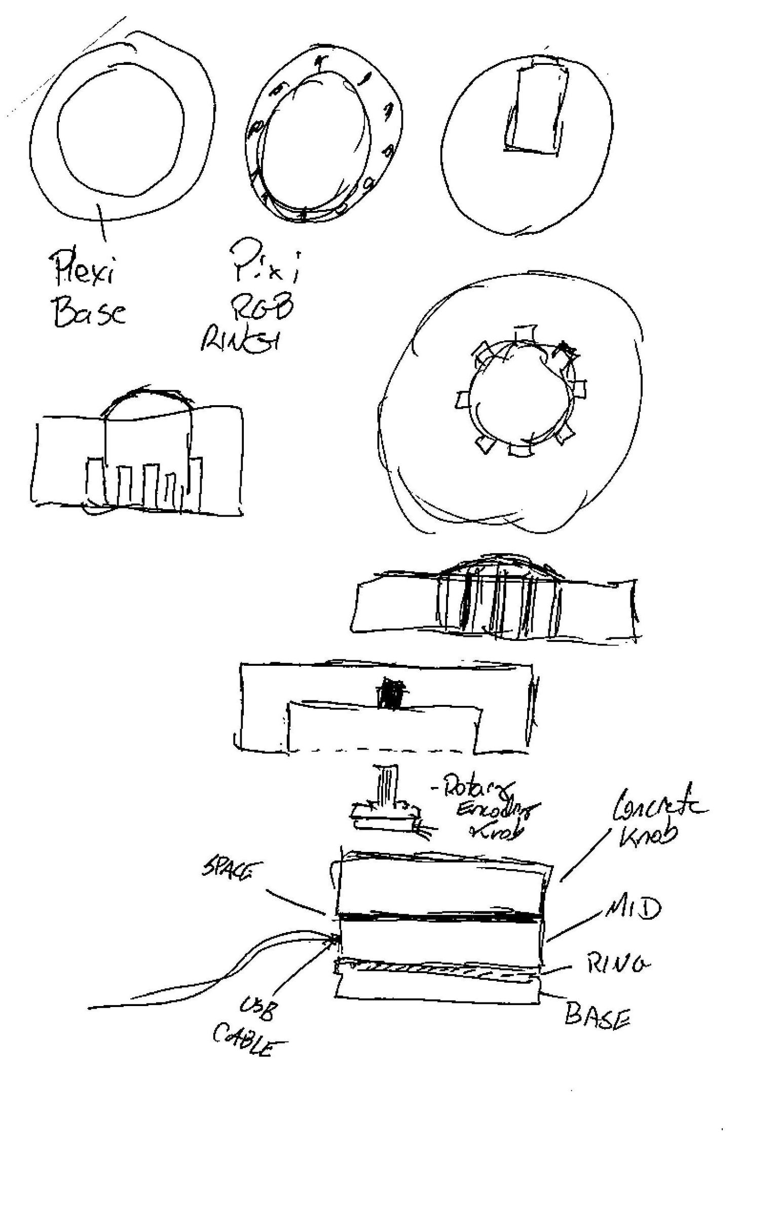 Concrete Volume Control Knob W/ Arduino : 8 Steps (with Pictures ...