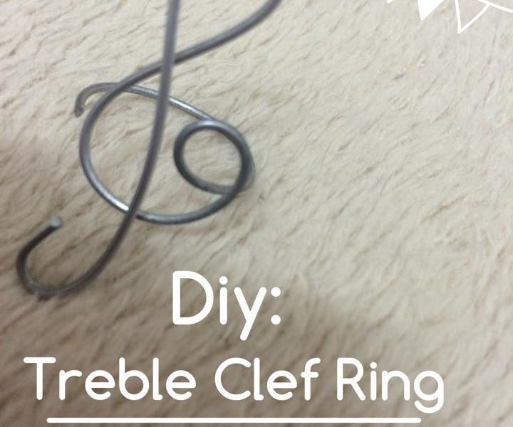 DIY Treble Clef Ring - Instructables