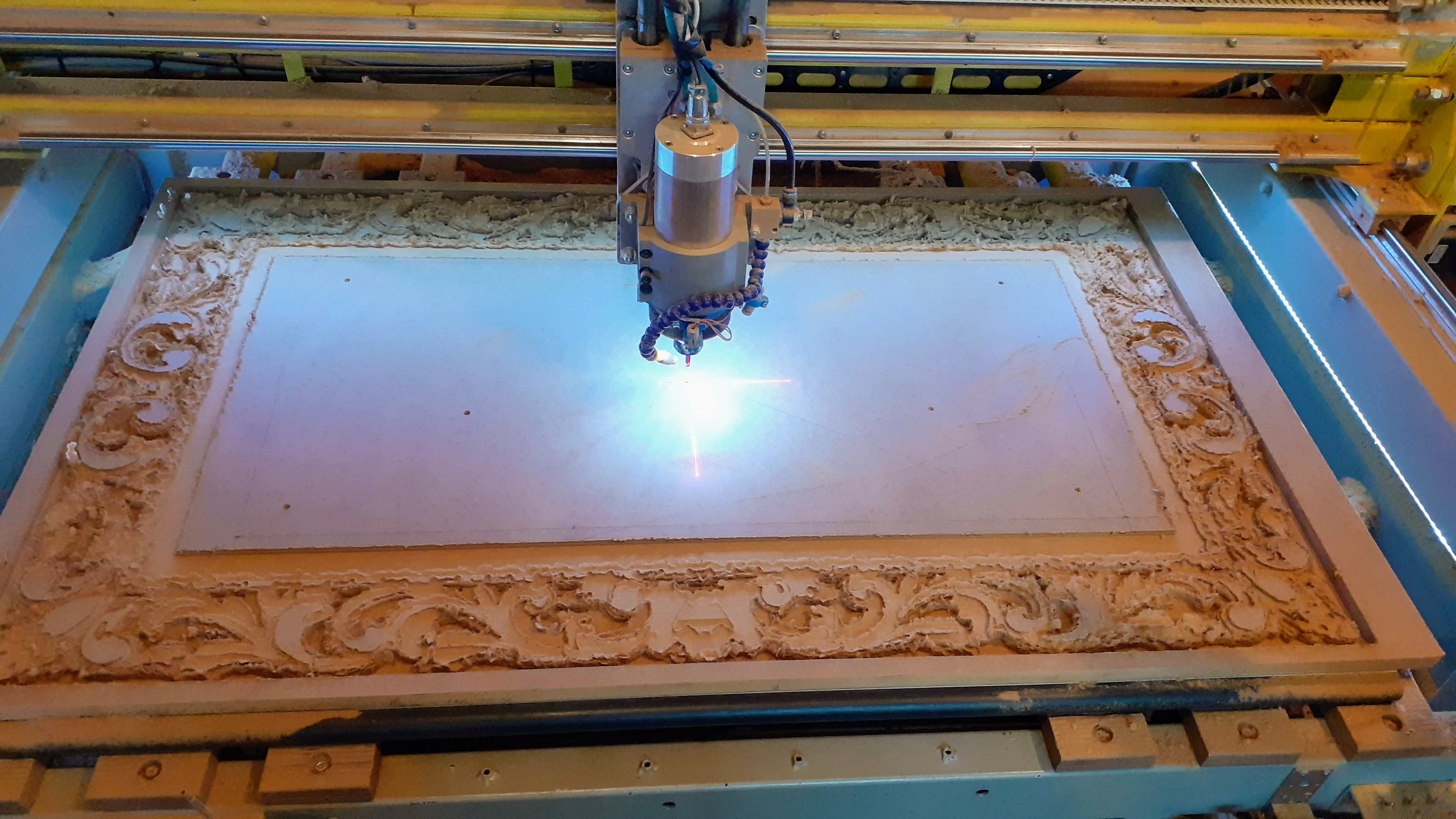 Mirror Frame Carved With CNC : 6 Steps (with Pictures) - Instructables