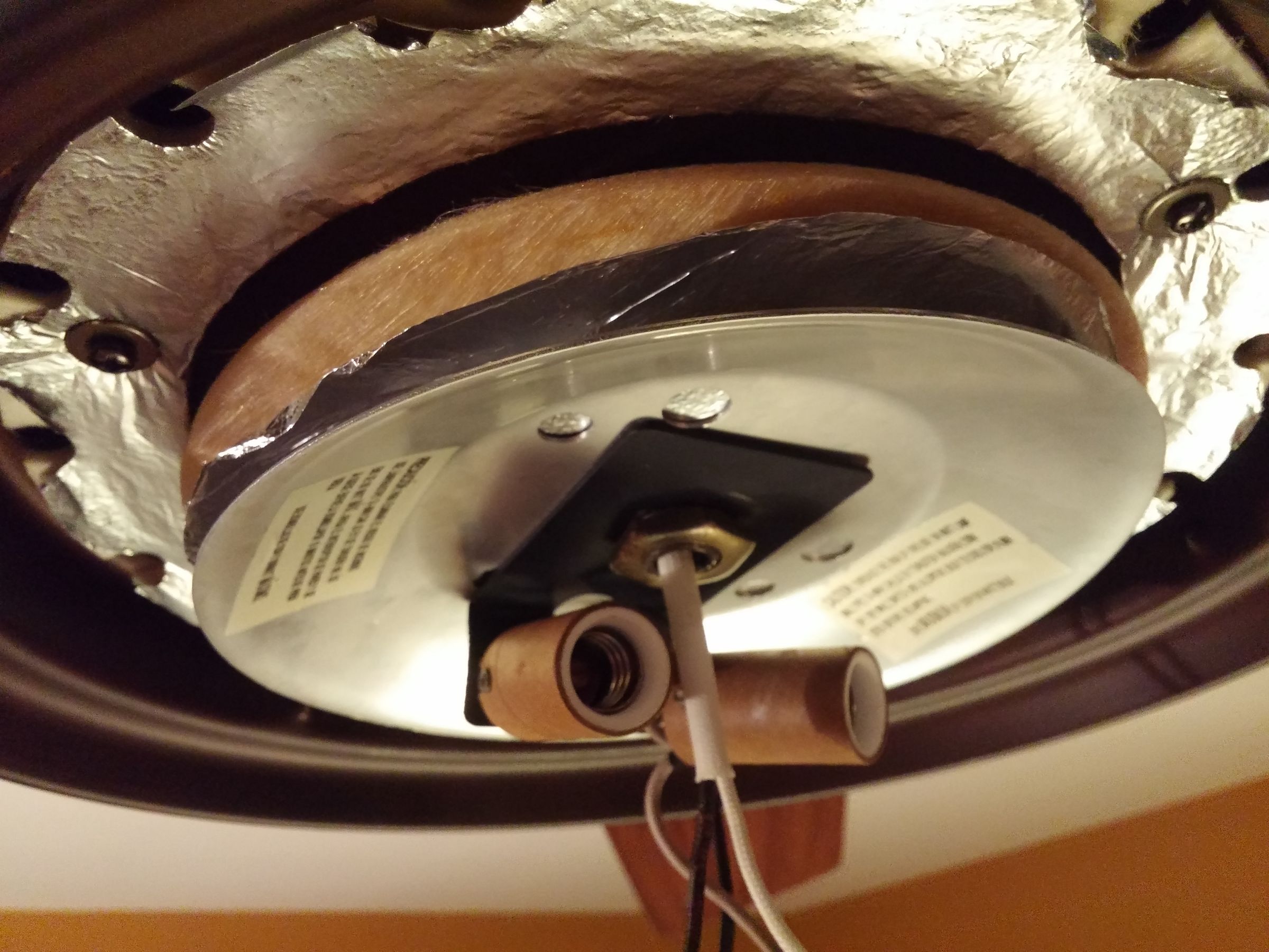 LED Retrofit for Quartz Halogen Ceiling Fan Light : 7 Steps (with ...