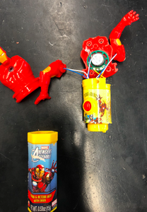 Iron Man Potentiometer Controlled Toy by Liam Luther and Franco : 6 ...