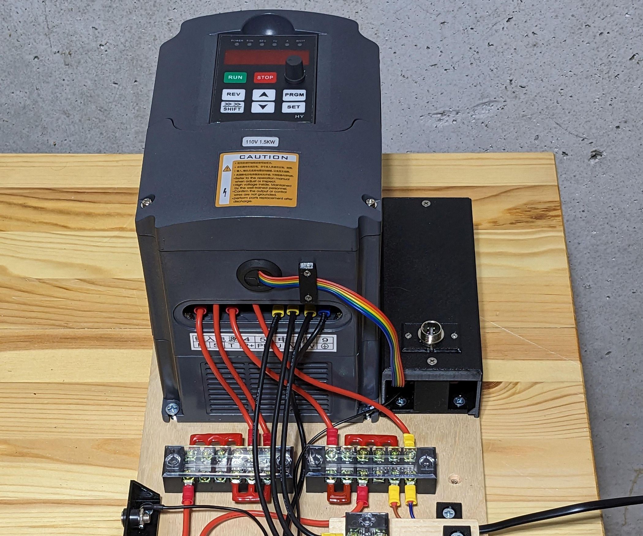 Fox Alien CNC: Adding a VFD for a Spindle : 5 Steps - Instructables
