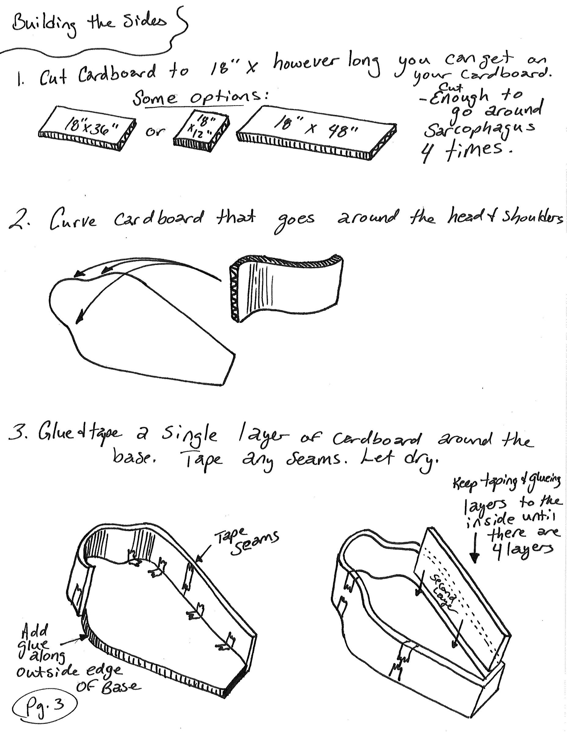 Life Size Paper Mache Sarcophagus : 10 Steps (with Pictures ...