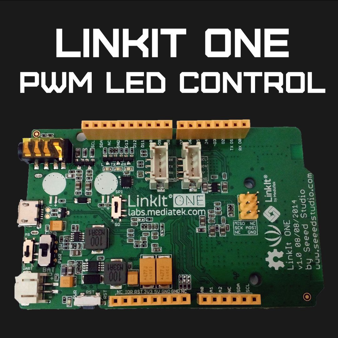 LinkIt ONE Bluetooth PWM LED Control : 6 Steps - Instructables