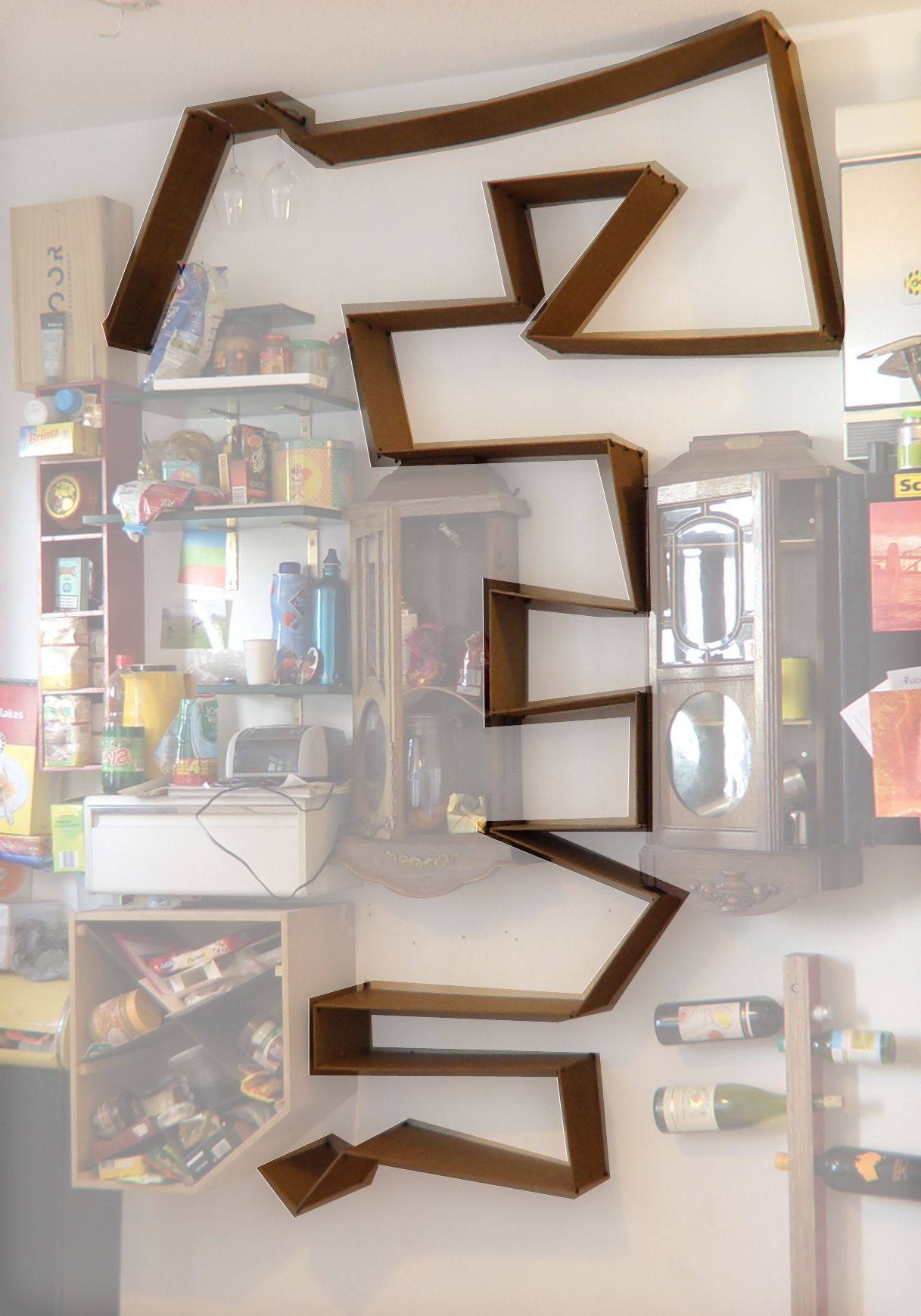 Chaotic Shelves, Quick and Dirty : 5 Steps - Instructables