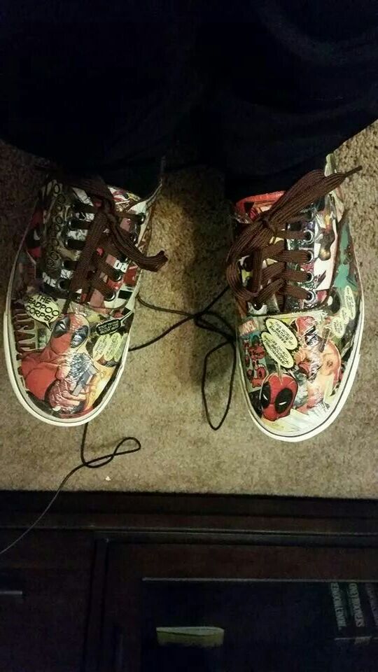 Comic Book Shoes : 5 Steps (with Pictures) - Instructables