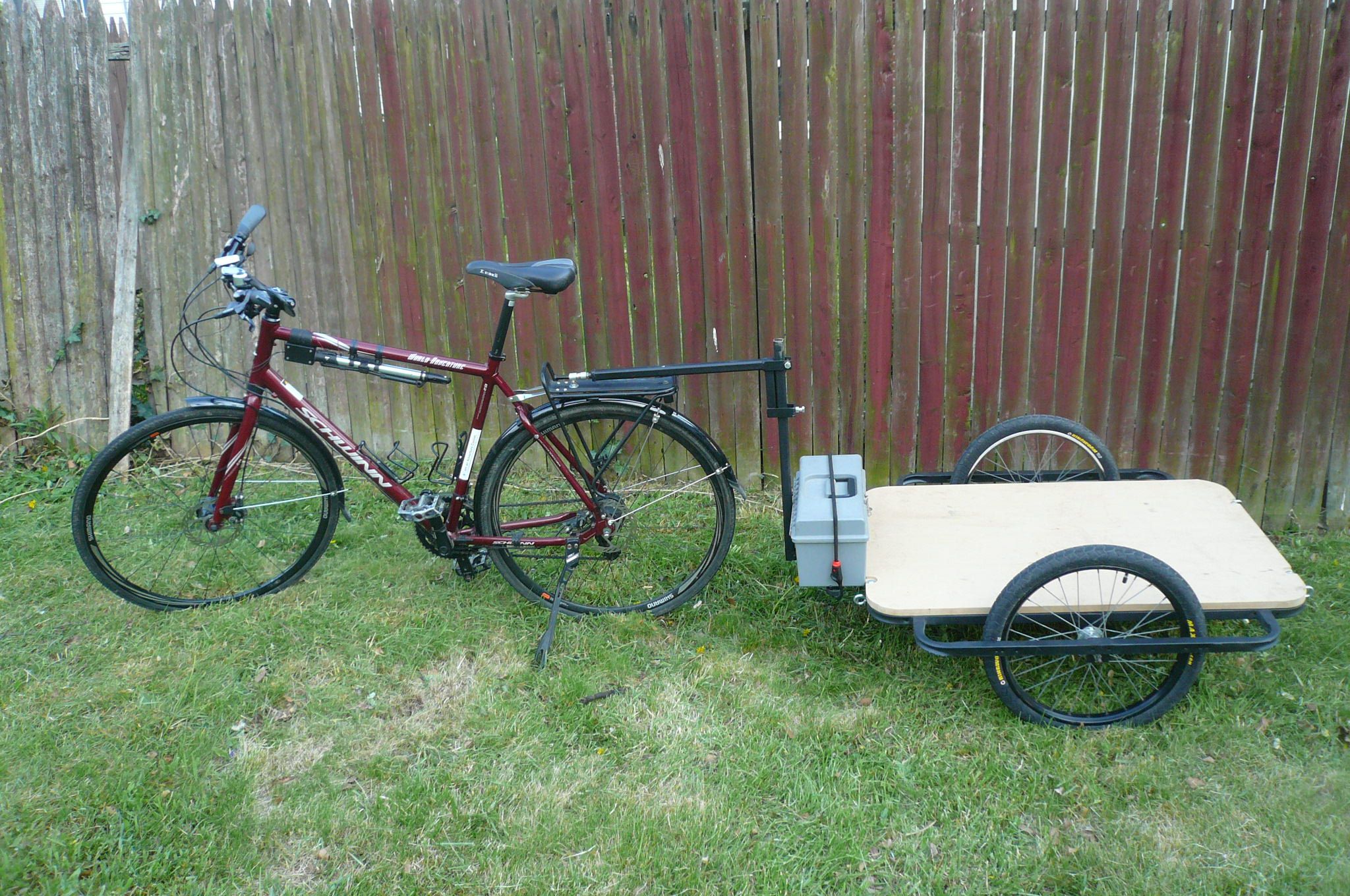Bicycle Cargo Trailer : 8 Steps (with Pictures) - Instructables