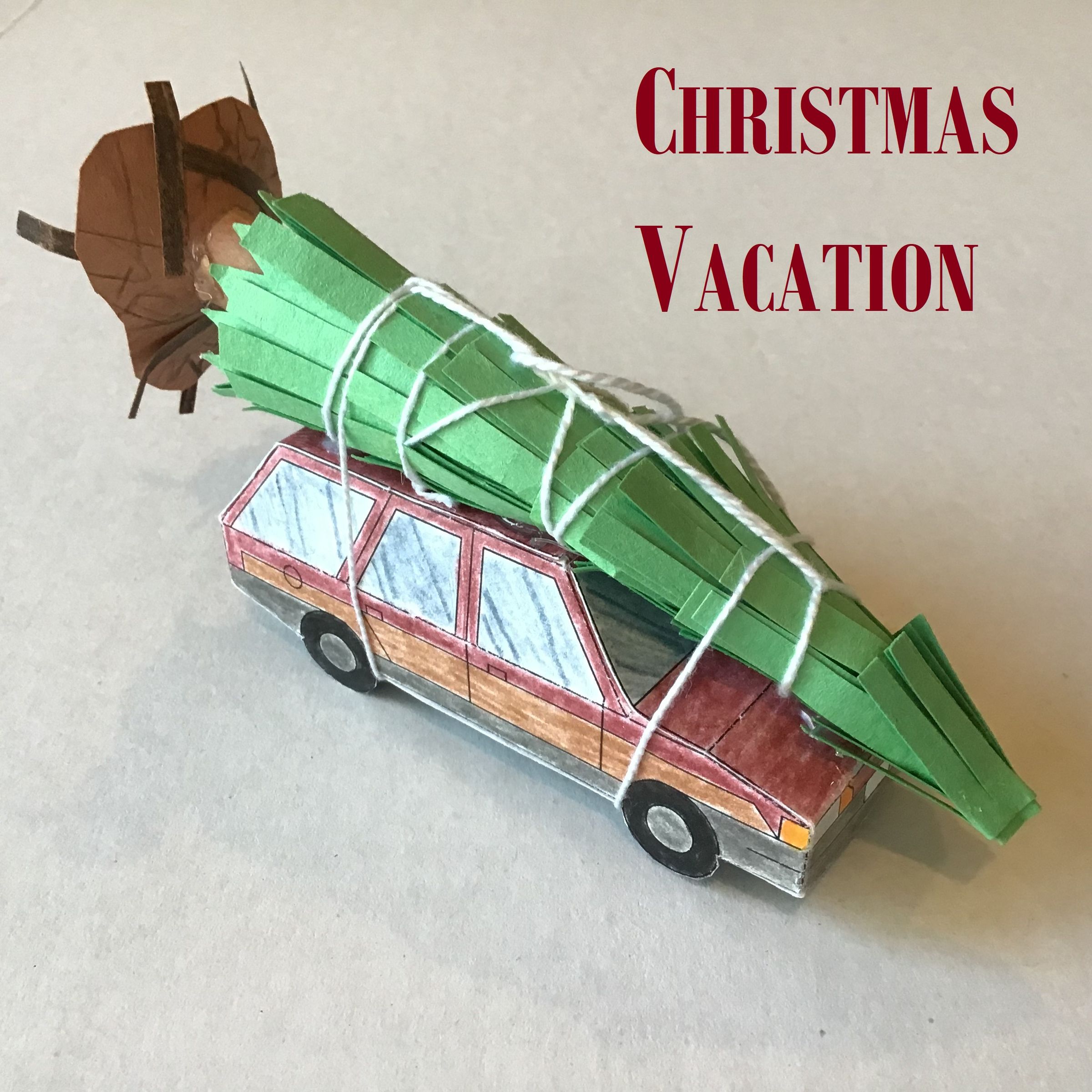 Christmas Vacation Papercraft Station Wagon : 22 Steps (with Pictures ...