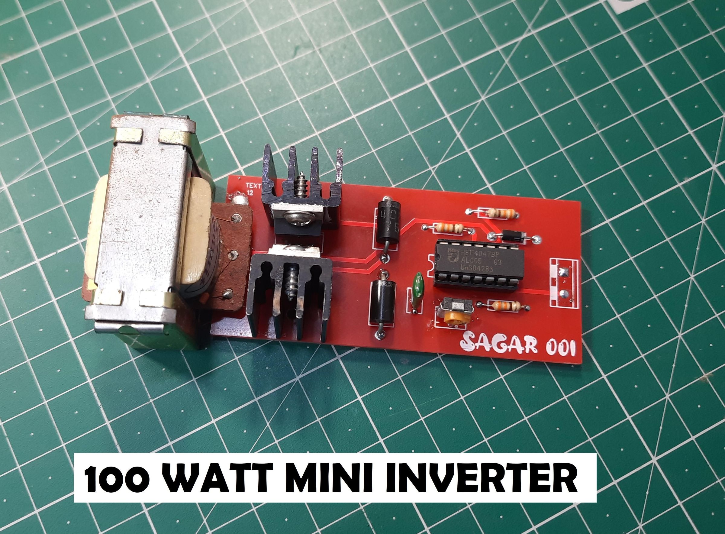 12v to 220v MOSFET Based Inverter Circuit : 7 Steps - Instructables