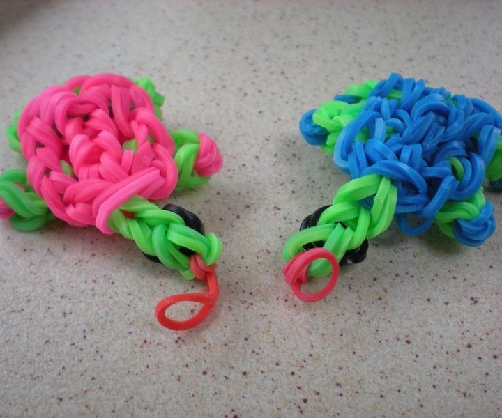 Rainbow Loom, Turtle Charm : 8 Steps (with Pictures) - Instructables