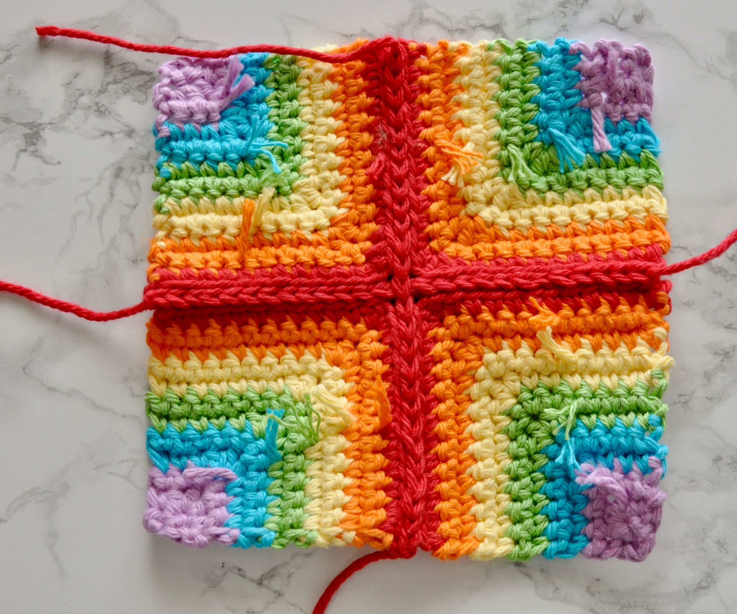 Pieced Crochet Dishcloth/Washcloth : 9 Steps (with Pictures) - Instructables