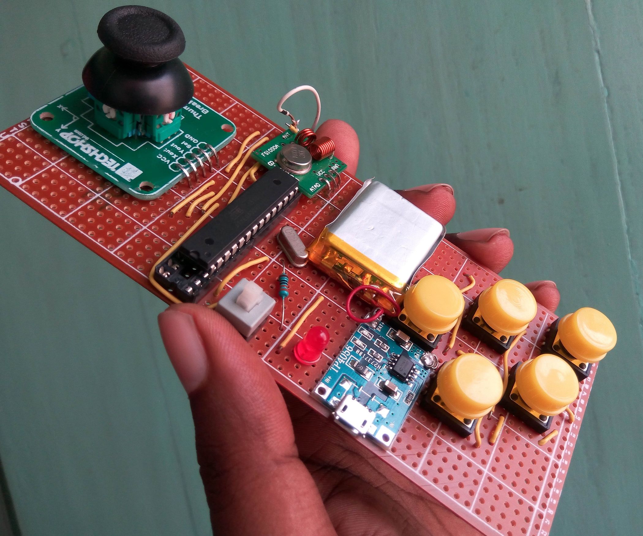 DIY Wireless Joystick (Wireless Gaming) : 11 Steps (with Pictures) - Instructables