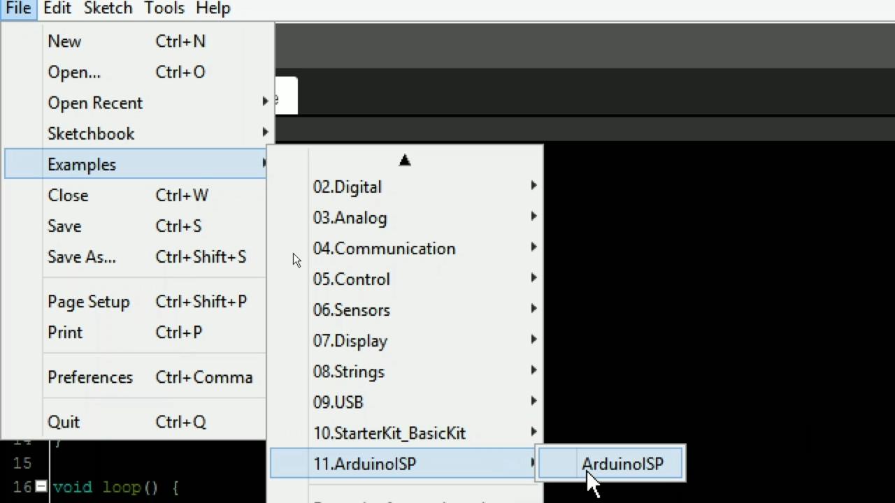 How to Program Any Type of AVR Microcontroller With Arduino Ide || Hex ...