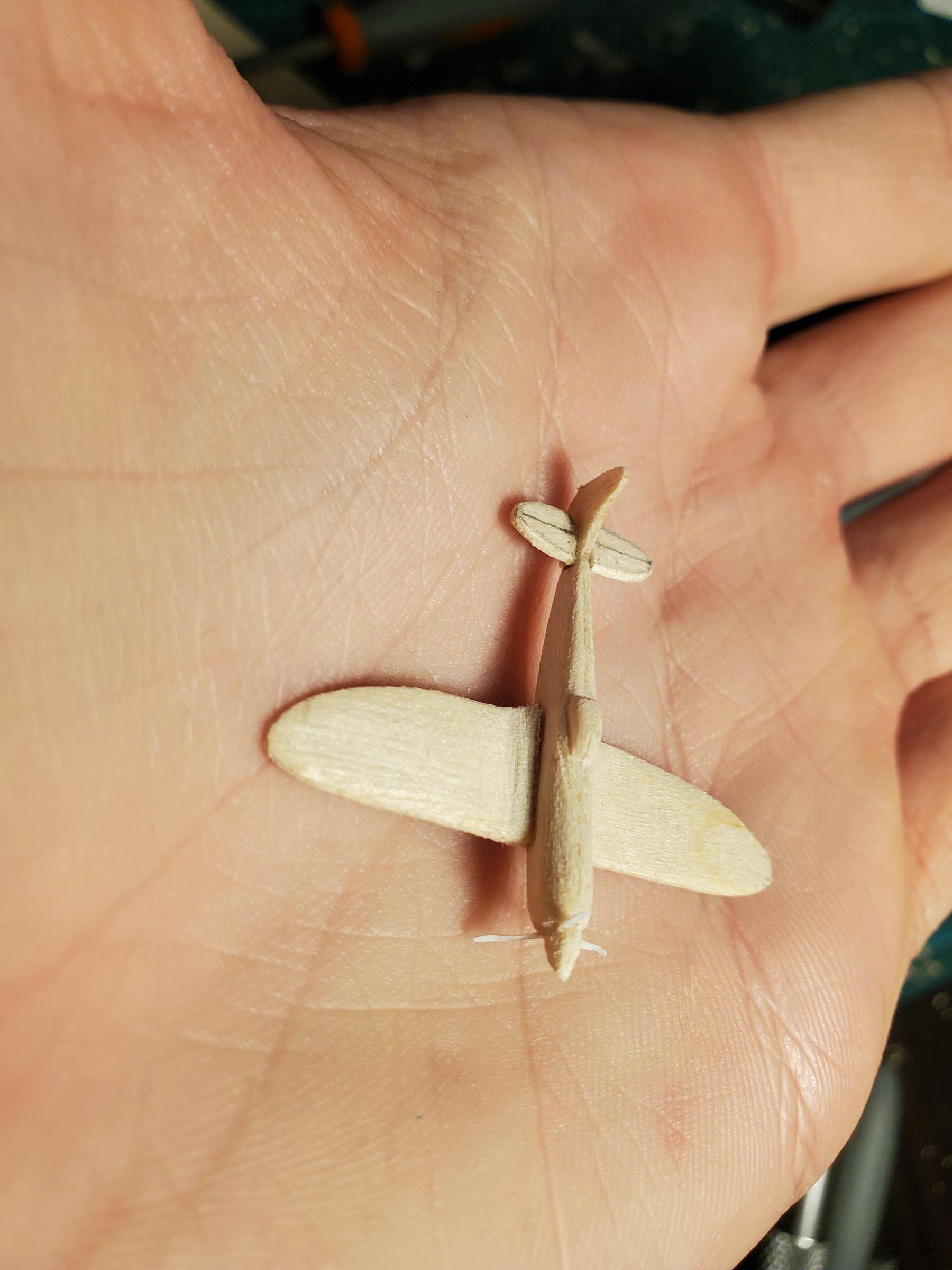 Turning Popsicle Sticks Into One of the Most Iconic WW2 Planes Ever ...