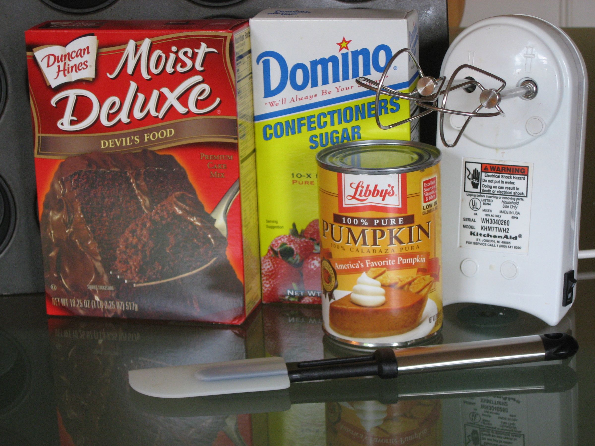 Devilish Pumpkin Devil's Food Muffins : 4 Steps (with Pictures ...